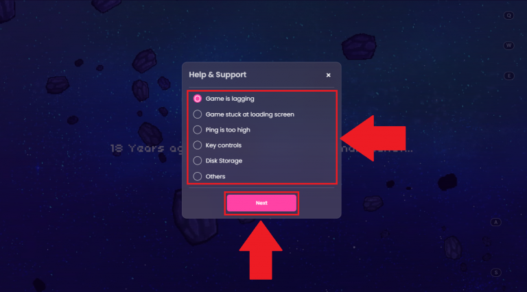 Report a problem while playing a game - now.gg Support