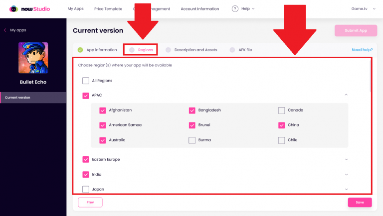 How to add an app to now Studio - now.gg Support