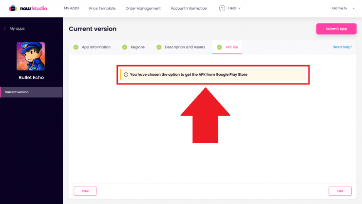How to add an app to now Studio - now.gg Support