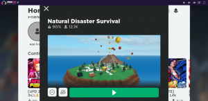 How to Win in the Natural Disaster Survival Roblox Creation on now.gg