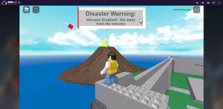 How to Win in the Natural Disaster Survival Roblox Creation on now.gg