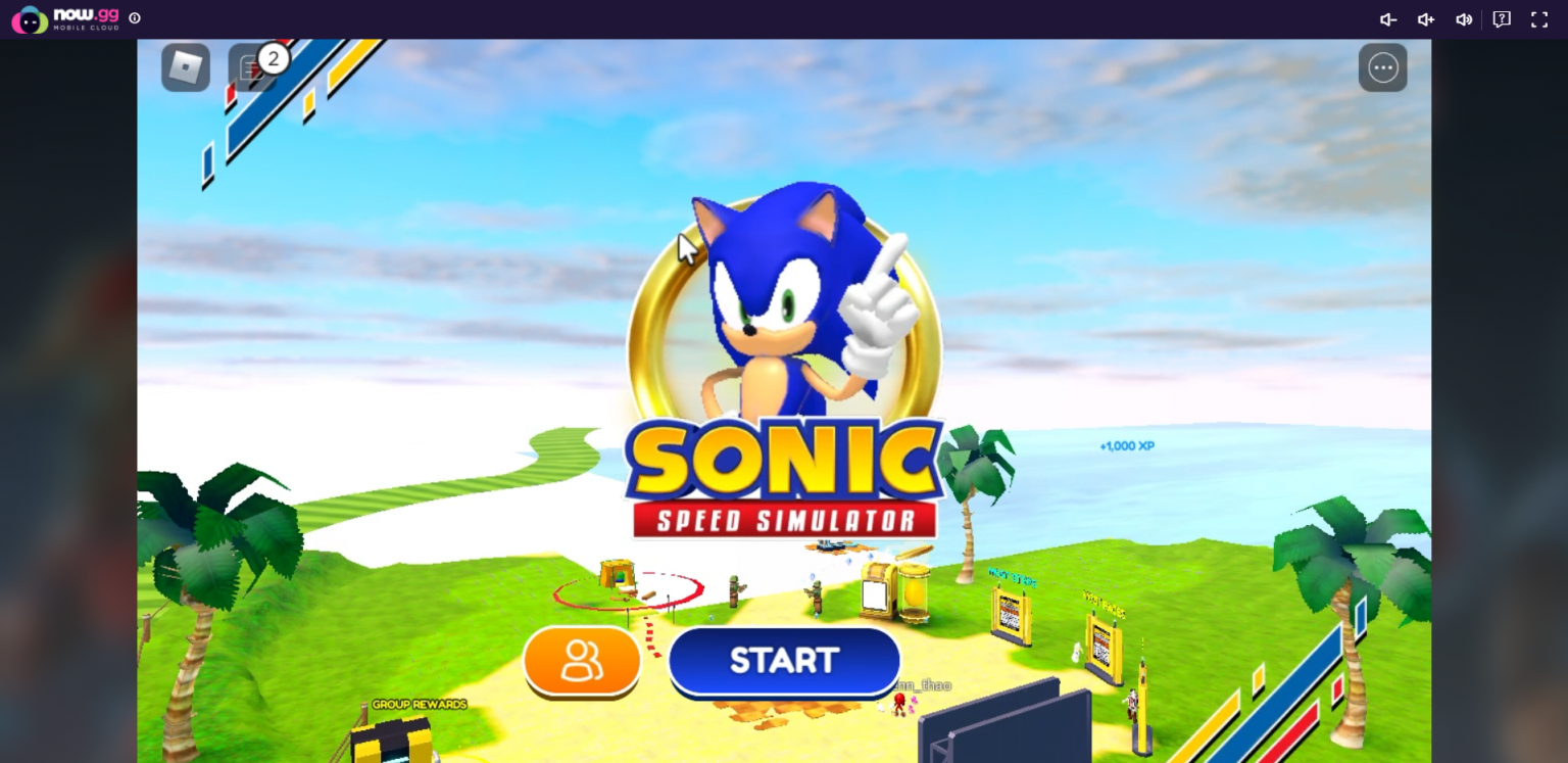 How to Start and Progress in the Sonic Speed Simulator Roblox Creation ...