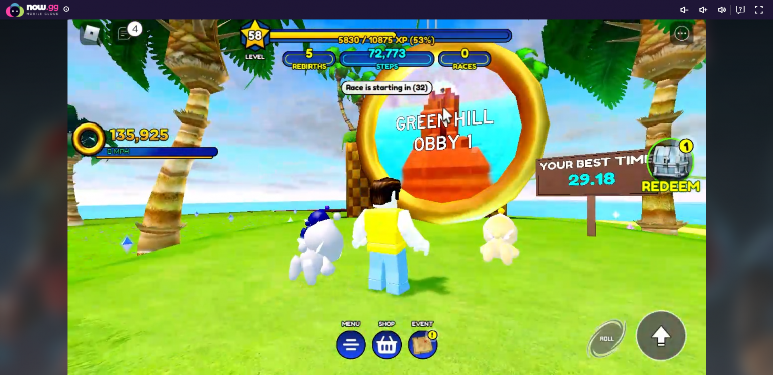How to Start and Progress in the Sonic Speed Simulator Roblox Creation ...