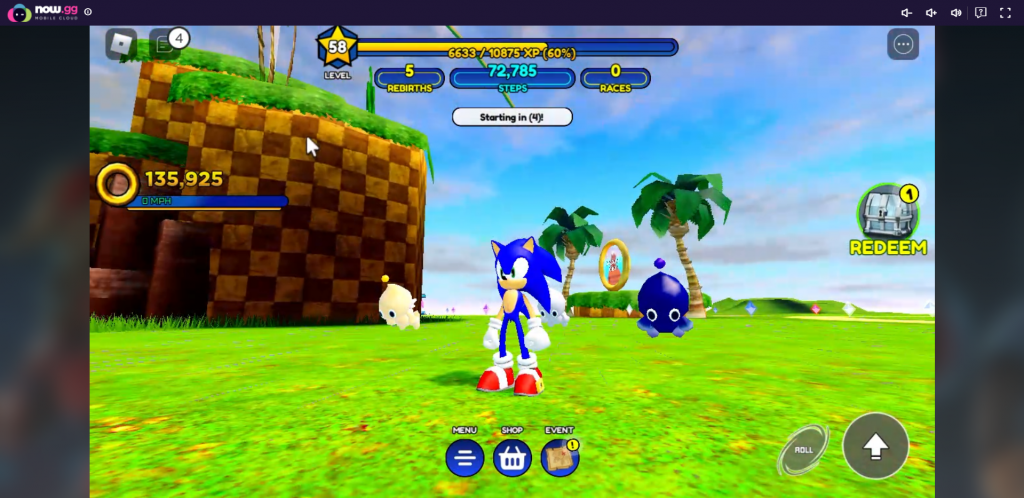 How to Start and Progress in the Sonic Speed Simulator Roblox Creation ...