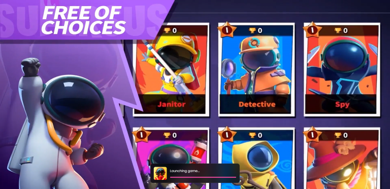 All the Spacecrew Roles in Super Sus Explained