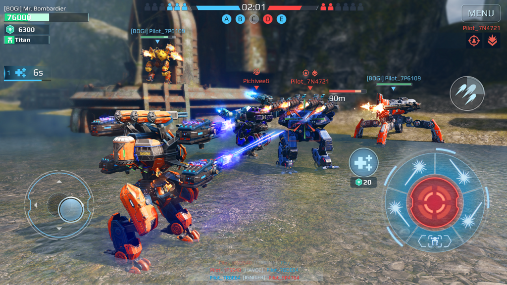 The Hardest-Hitting Weapons in War Robots Multiplayer Battles on now.gg