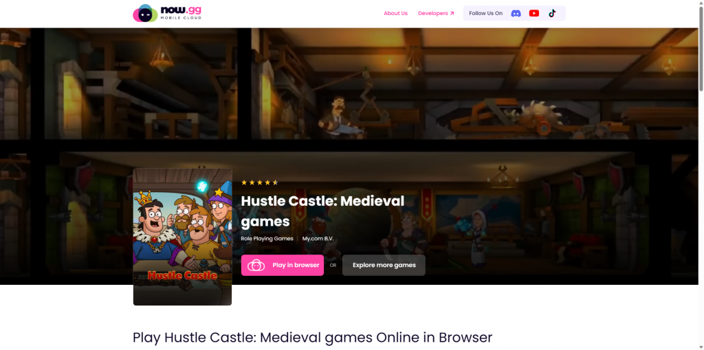 Hustle Castle: Medieval Games Guide - Conquer and Thrive with now.gg ...