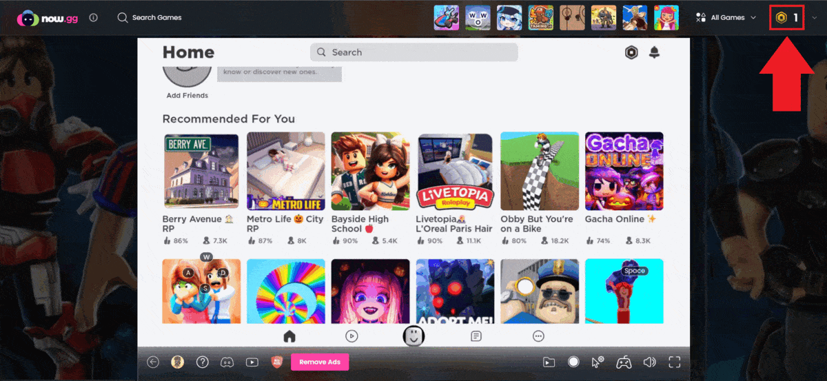 How to Earn Free Robux on now.gg & Redeem it to your Roblox account