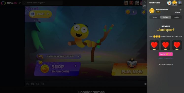 How to Earn Free nowBux on now.gg and Redeem It to Your Roblox Account
