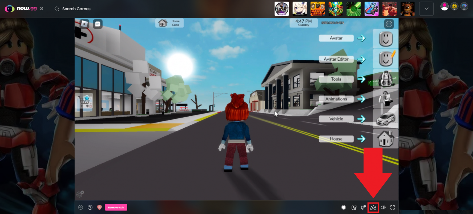 Key Controls for Games on Roblox | now.gg