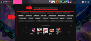 How to Search for Games on now.gg