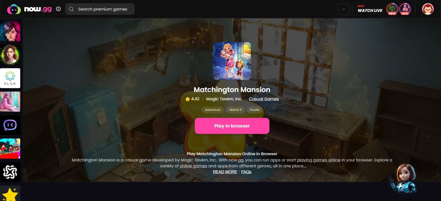 Enjoy Playing Matchington Mansion Online with Mobile Cloud Benefits ...