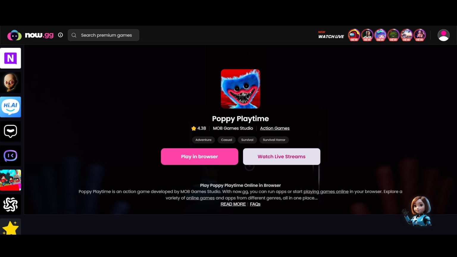 Poppy Playtime Game Review: Puzzles, Fear, and Fun | now.gg