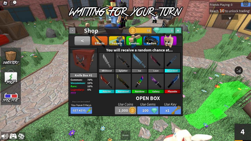 Murder Mystery 2 Knives Guide: Learn All the Knives in the Game | now.gg