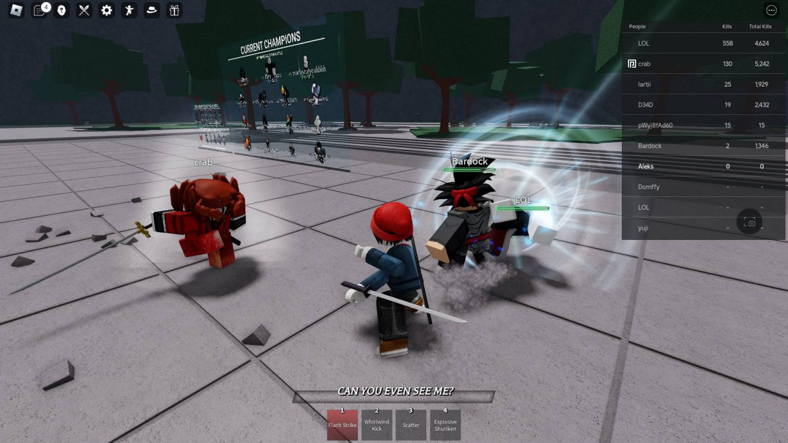 Basic Combat Techniques in The Strongest Battlegrounds on Roblox