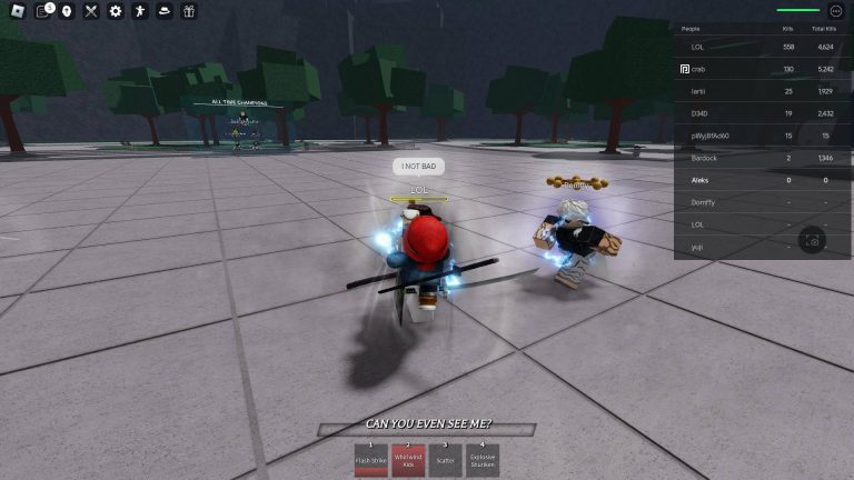Basic Combat Techniques in The Strongest Battlegrounds on Roblox