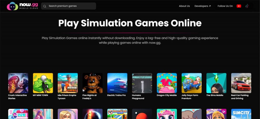 Top Gaming Categories on now.gg to Play for Free