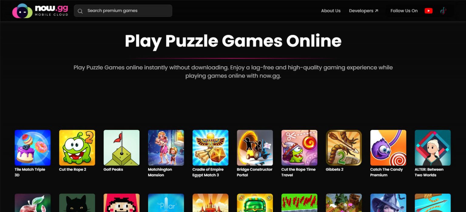 Top Gaming Categories on now.gg to Play for Free