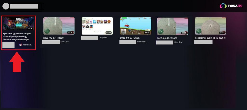 How to Download Saved Video Recordings on now.gg